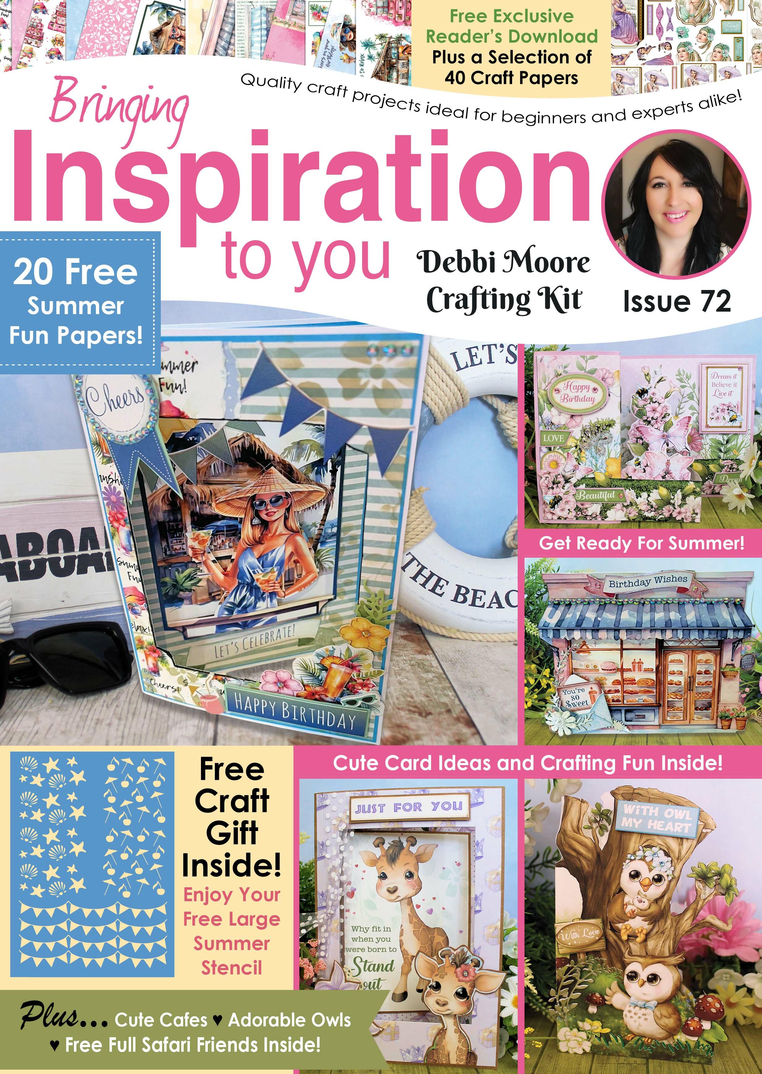 PS03 Bringing Inspiration to You Issue Crafting Kit - Issue 72