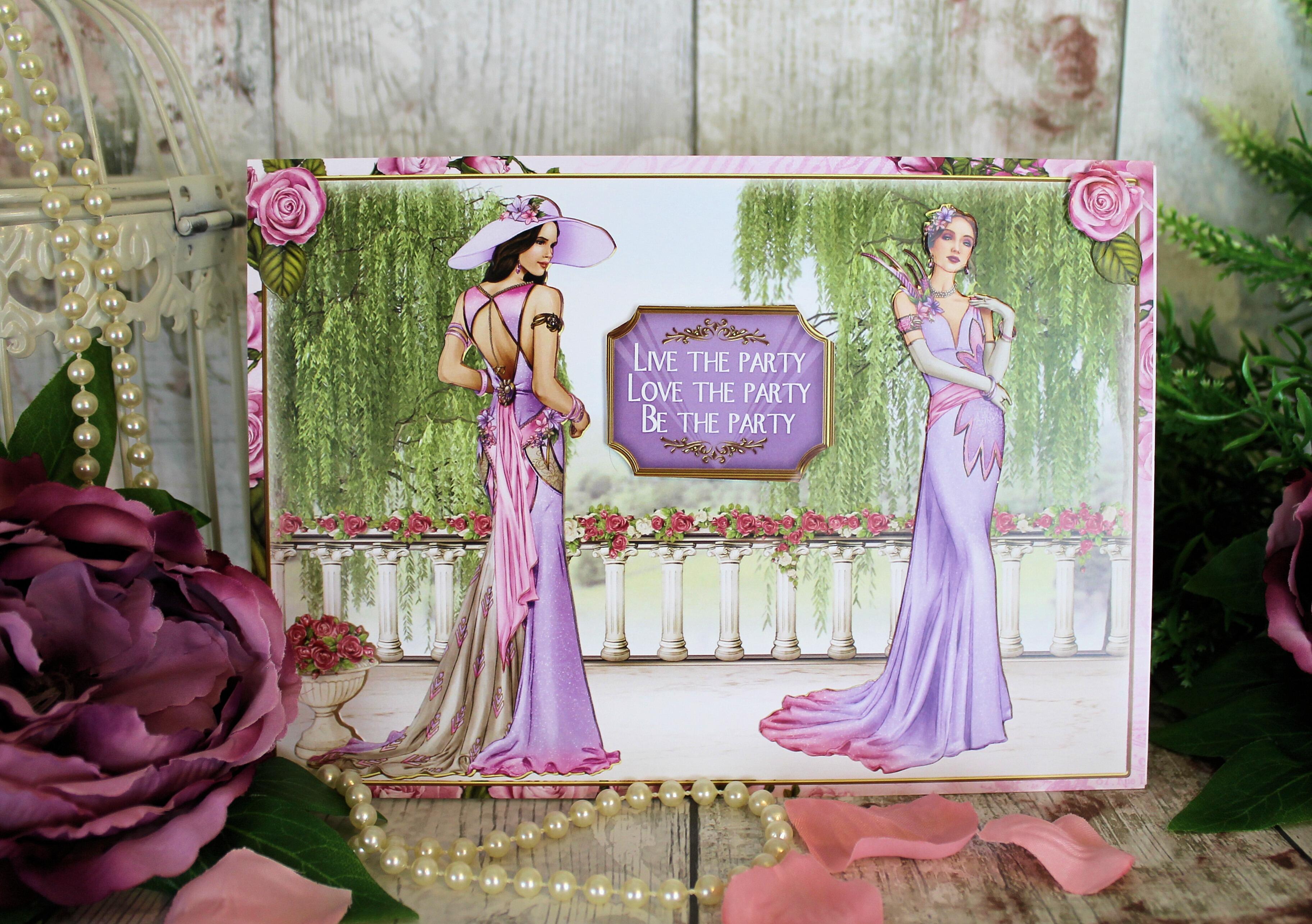 MM008 Match it Art Deco Gatsby 2 Metal Die