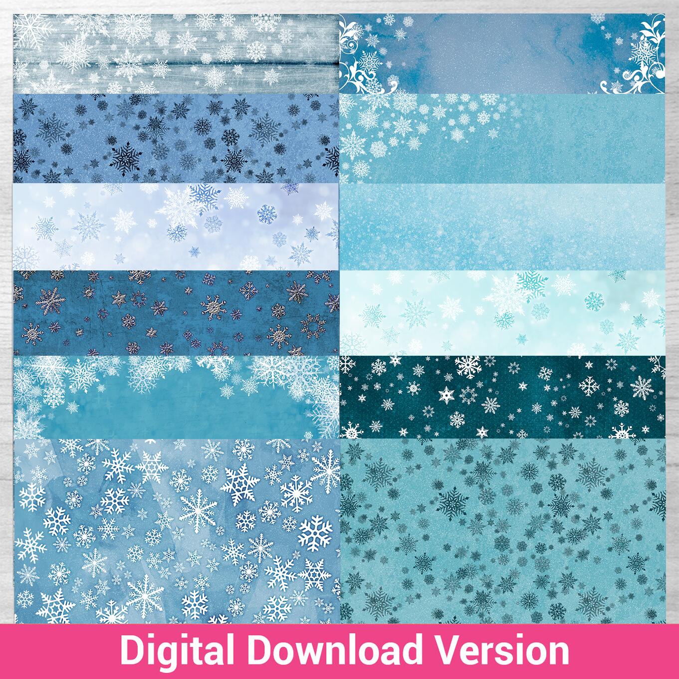 Whispers of Winter A4 Paper Digital Download