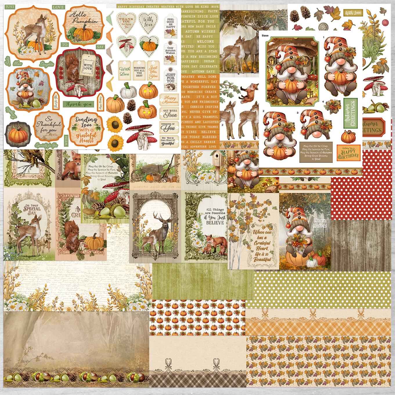 CU515 Step into Autumn Cardmaking Kit