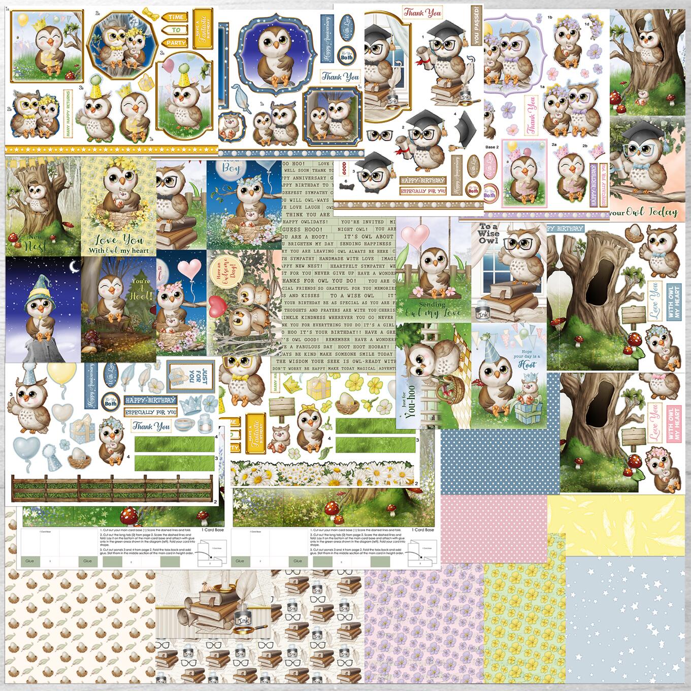 MS061 Feathered Friends Cardmaking Kit