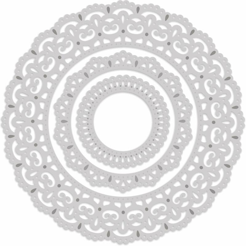 Sweet Dixie Dies - Lace Frame Set CM101
