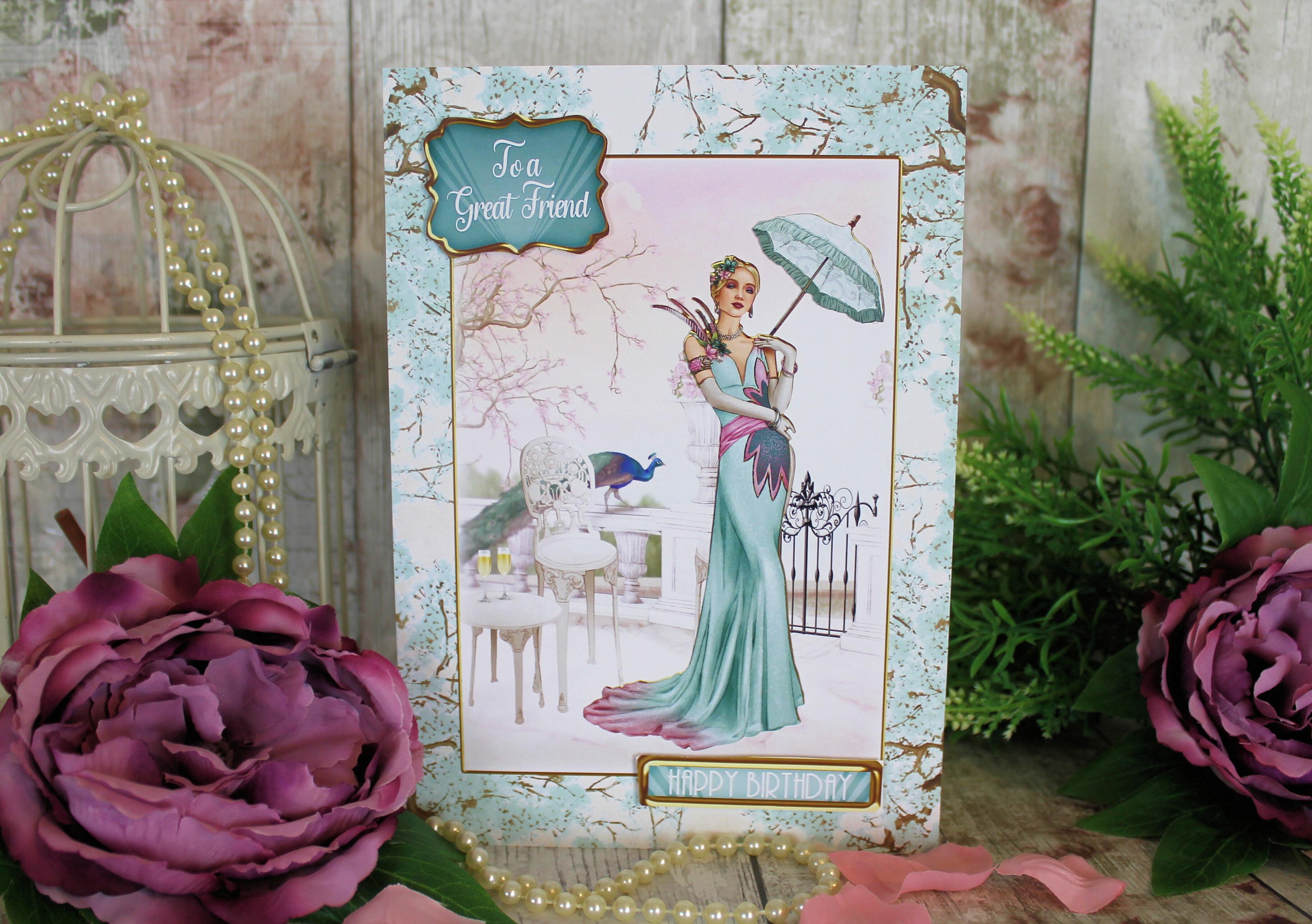 MM008 Match it Art Deco Gatsby 2 Metal Die