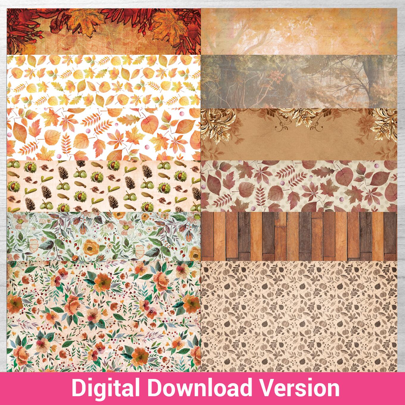 Spirit of Autumn A4 Paper Digital Download