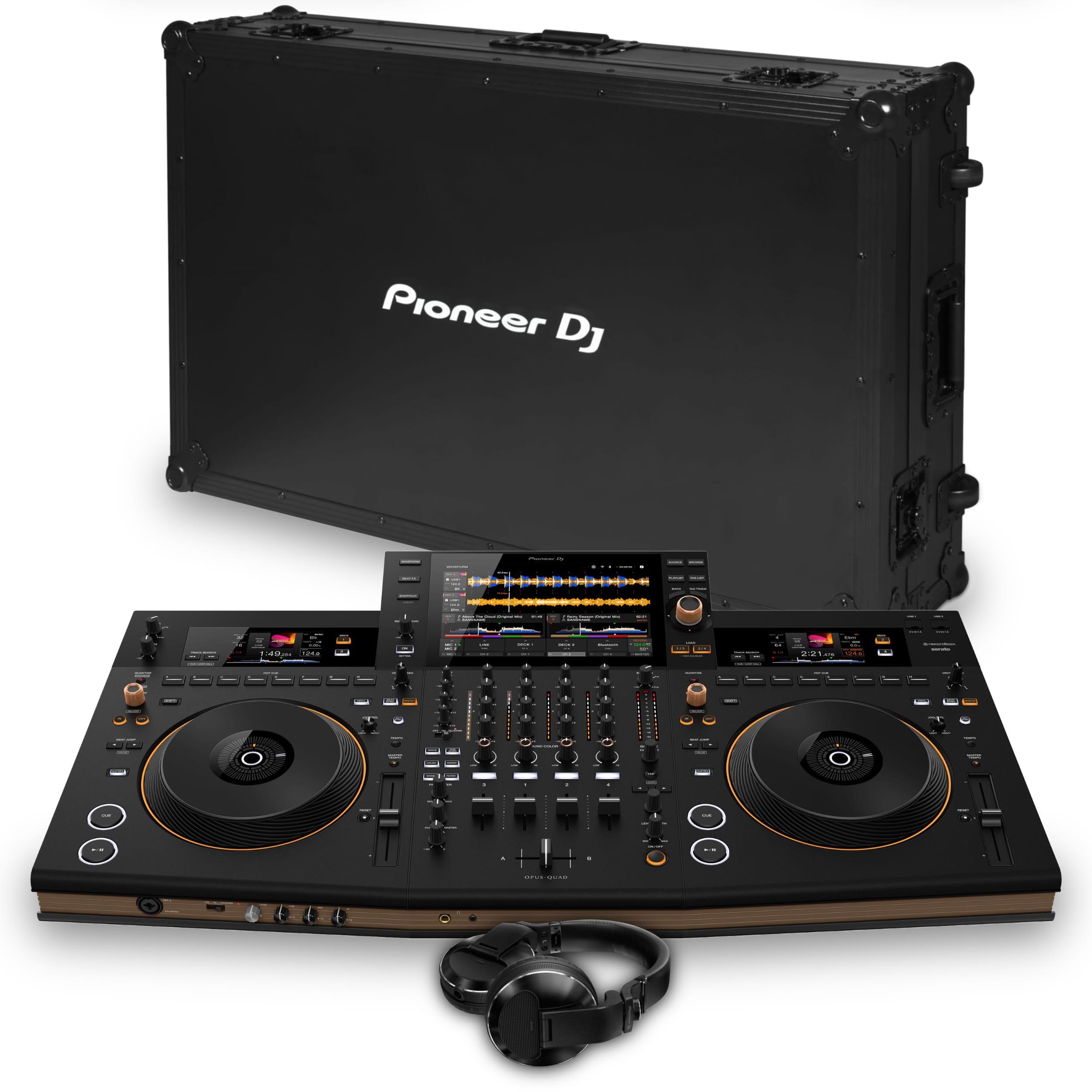 Pioneer DJ OPUS-QUAD & FLT-OPUSQUAD Bundle