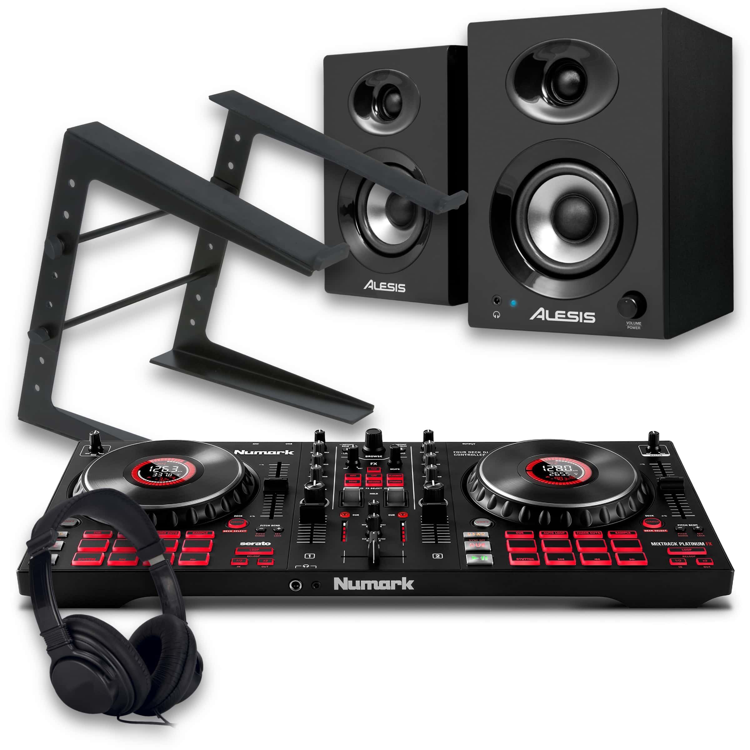 Numark Mixtrack Platinum FX & Elevate 3 MKII Bundle
