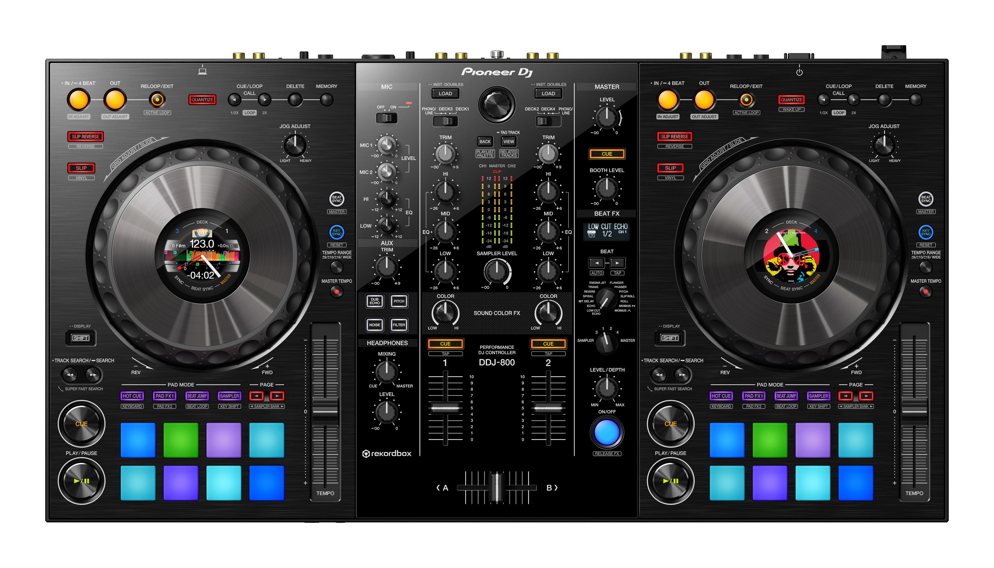 Pioneer DJ DDJ 800 DJC 800 Package