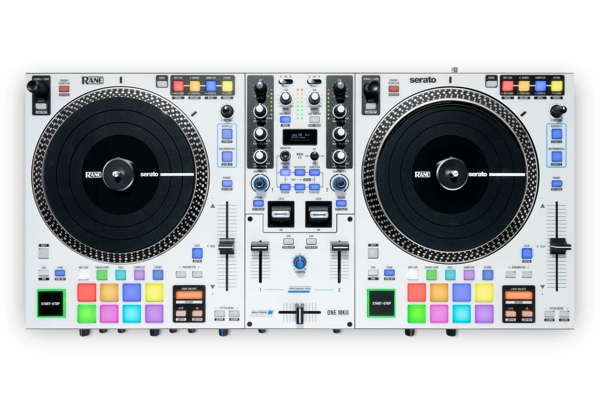 RANE ONE MKII - Motorised 2 Channel DJ Controller with Stems Controls ...