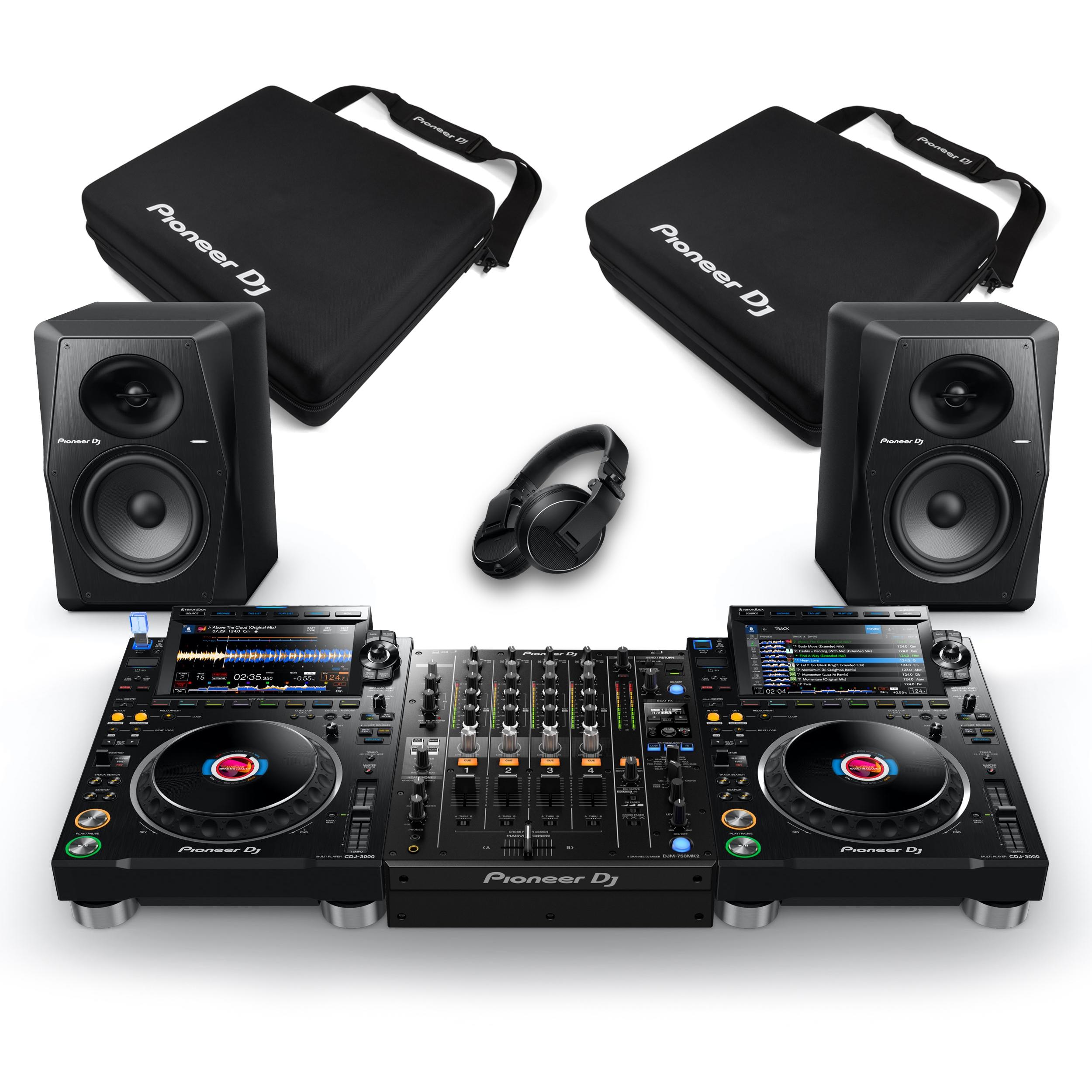 CDJ-3000 & DJM-750MK2 Complete Bundle