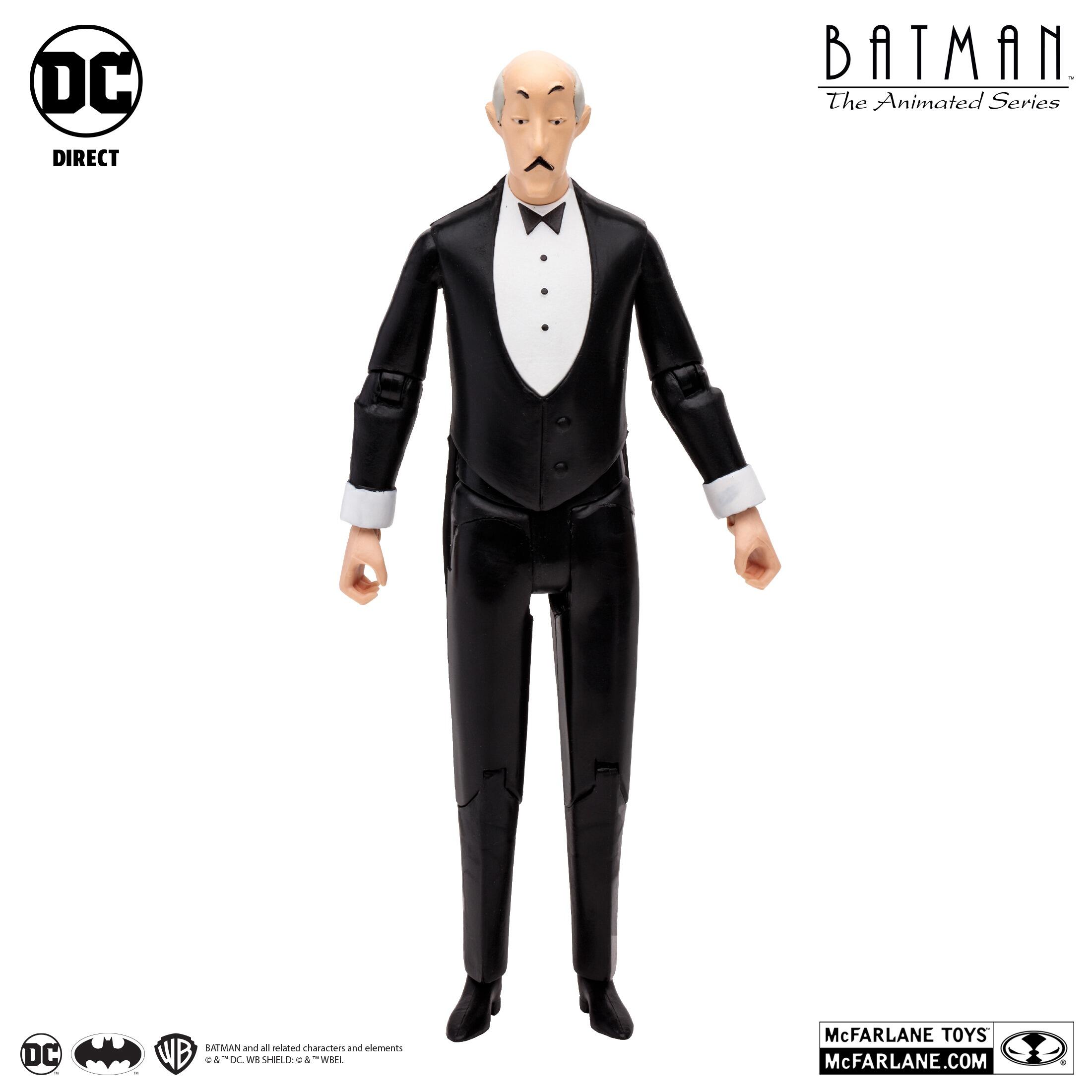 DC Direct: Batman The Animated Series 6 inch Action Figure - Alfred ...