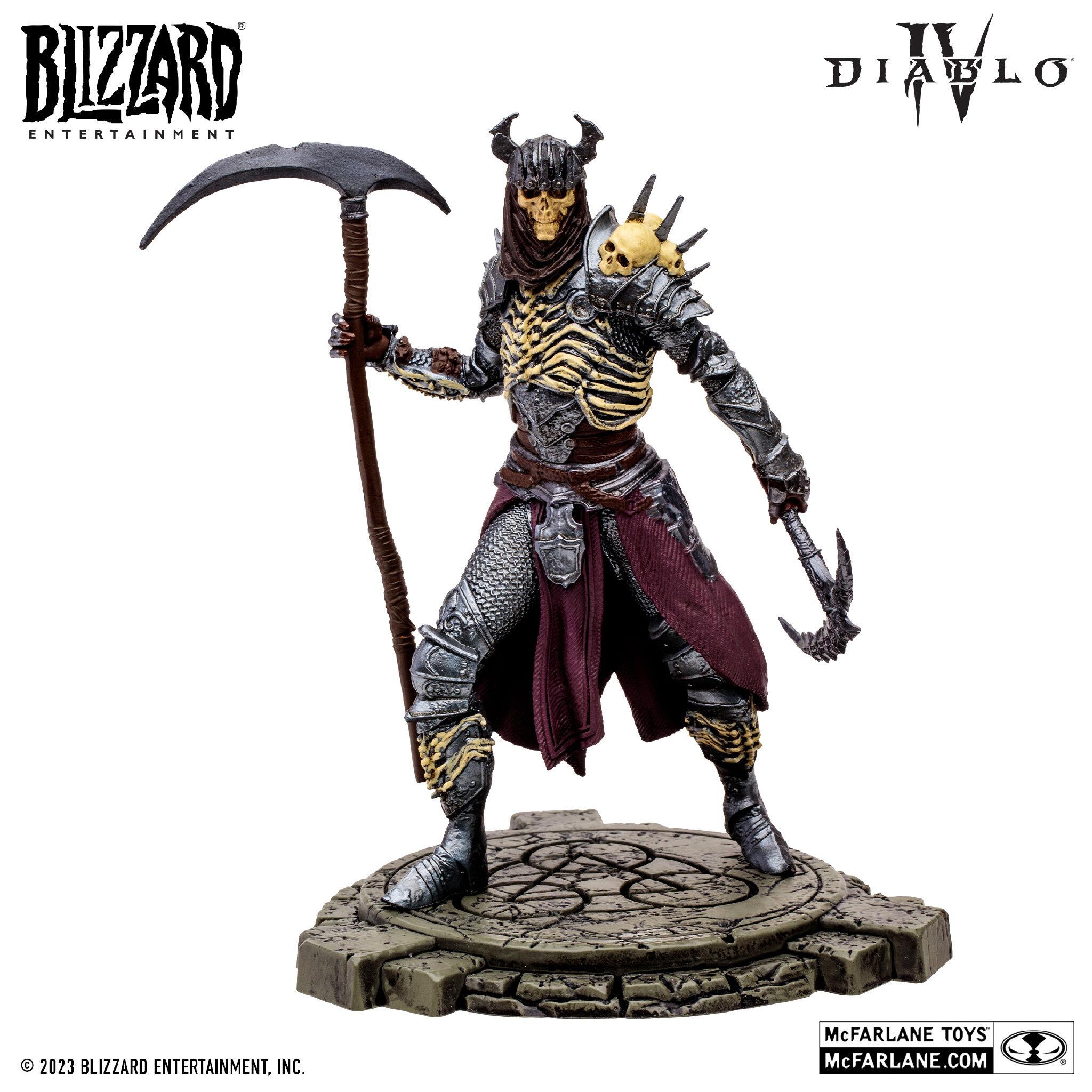 Diablo 2 Bone Spirit Necromancer Action Figure - 1:12 Scale Poseable ...