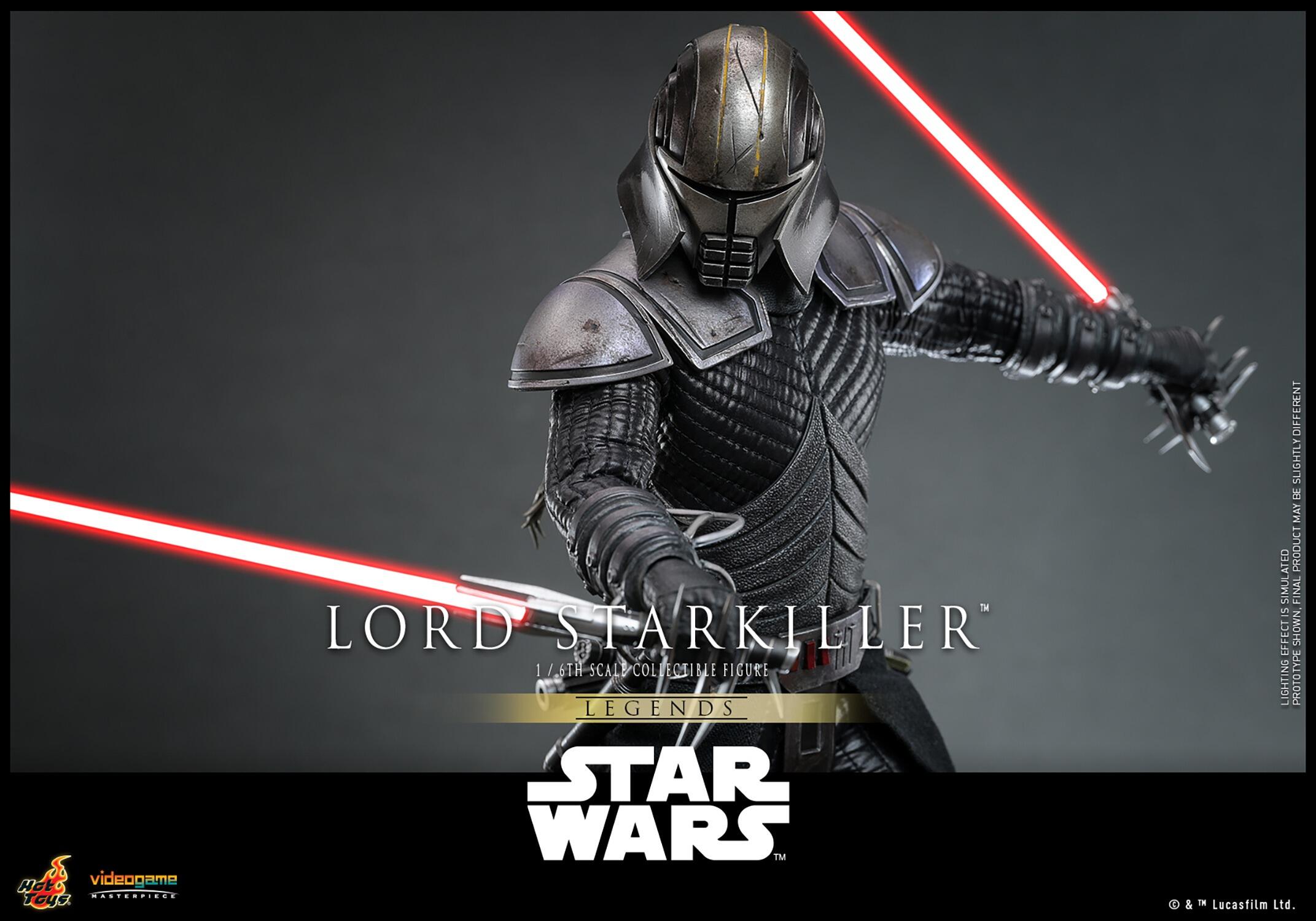 Lord Starkiller - Star Wars Legends Hot Toys Collectibles 1/6 Scale ...