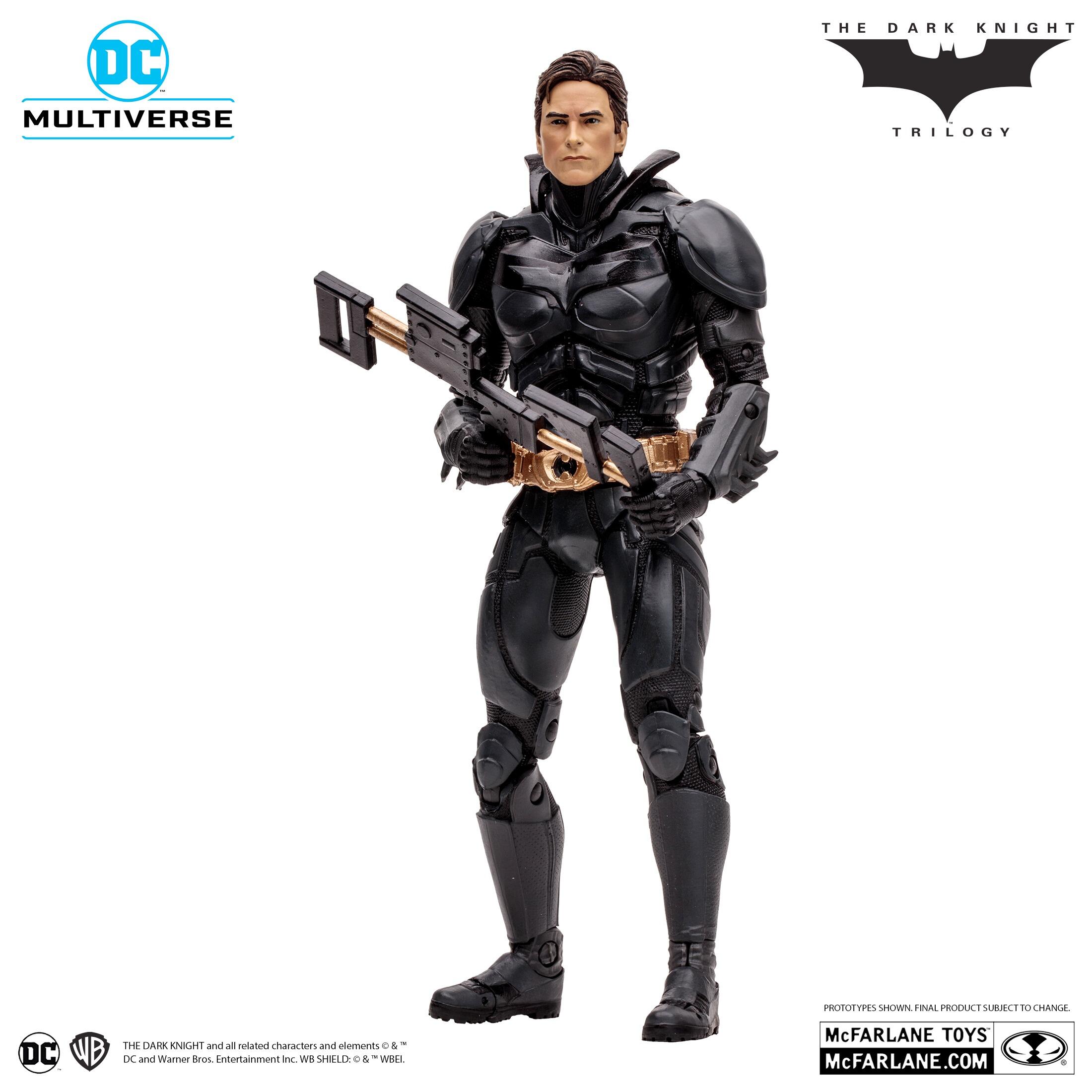 DC Multiverse 7 Inch Action Figure - Batman Sky Dive (The Dark Knight)