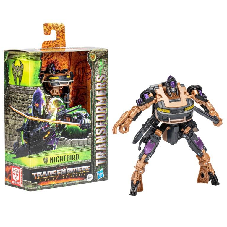 Transformers: Rise of the Beasts Deluxe Class Action Figure - Nightbird