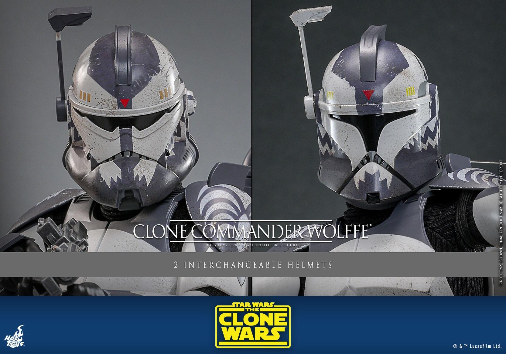 Clone Commander Wolffe - Star Wars: The Clone Wars Hot Toys ...