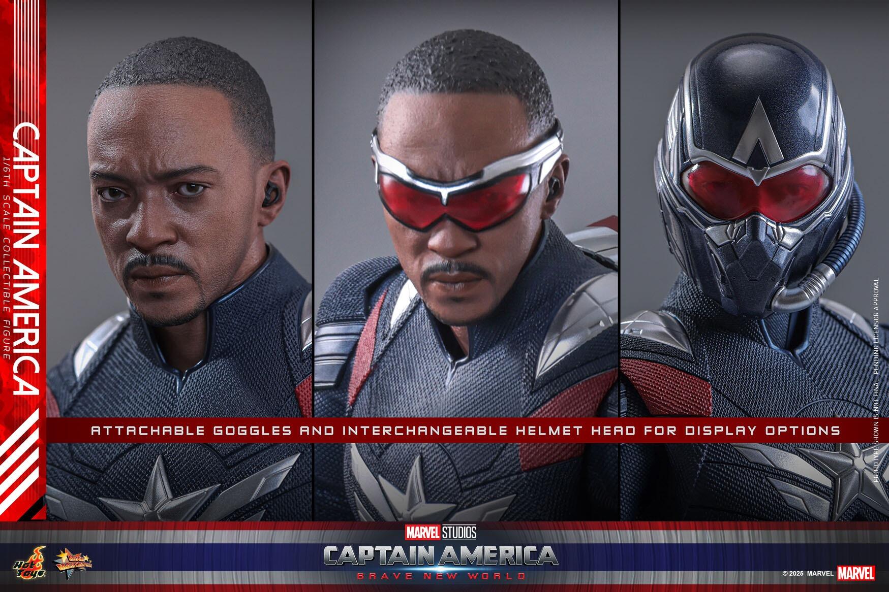 Captain America - Marvel Captain America: Brave New World Hot Toys ...