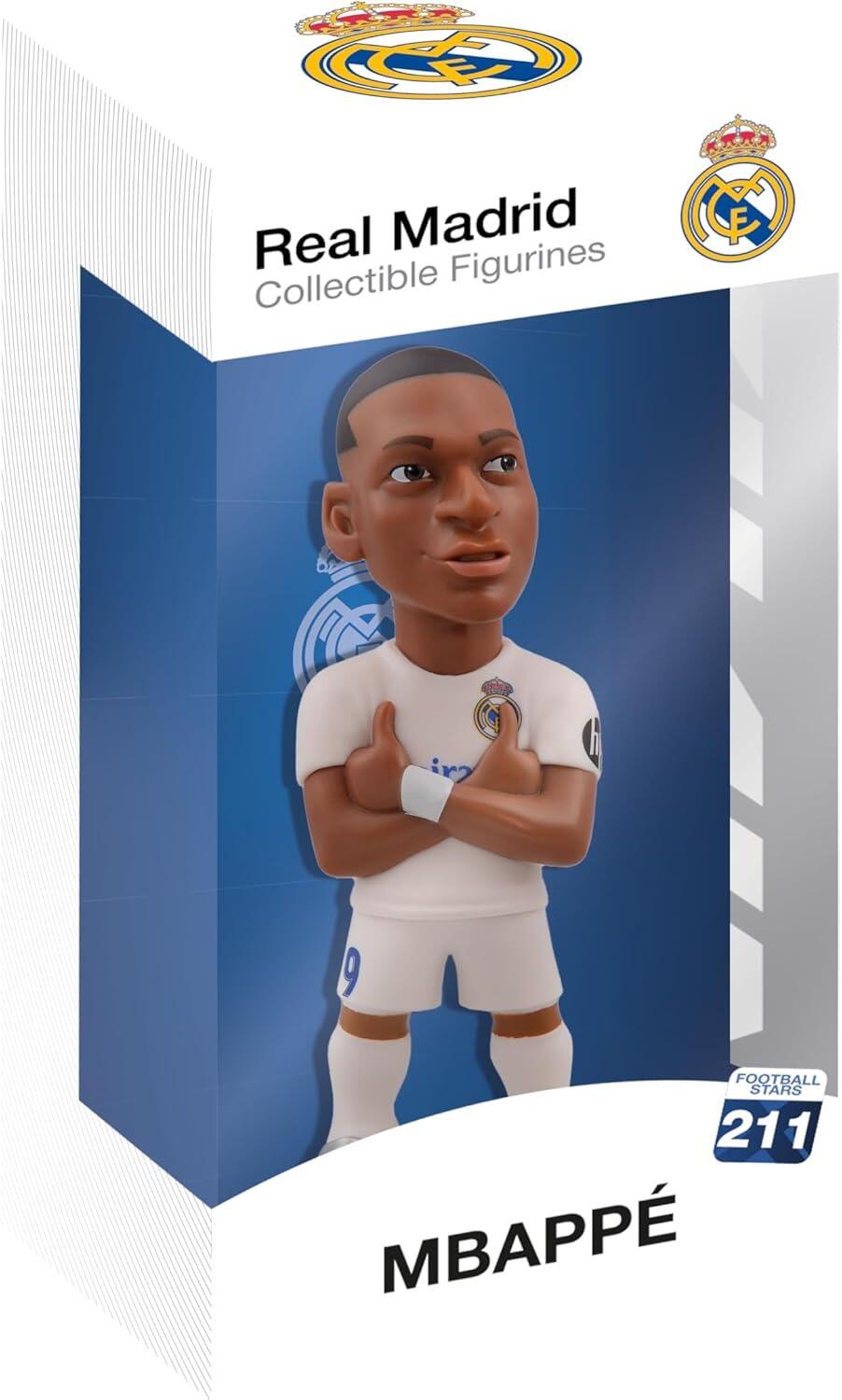 Kylian Mbappé 5 Inch Collectible Figurine - Mbappé (Real Madrid)