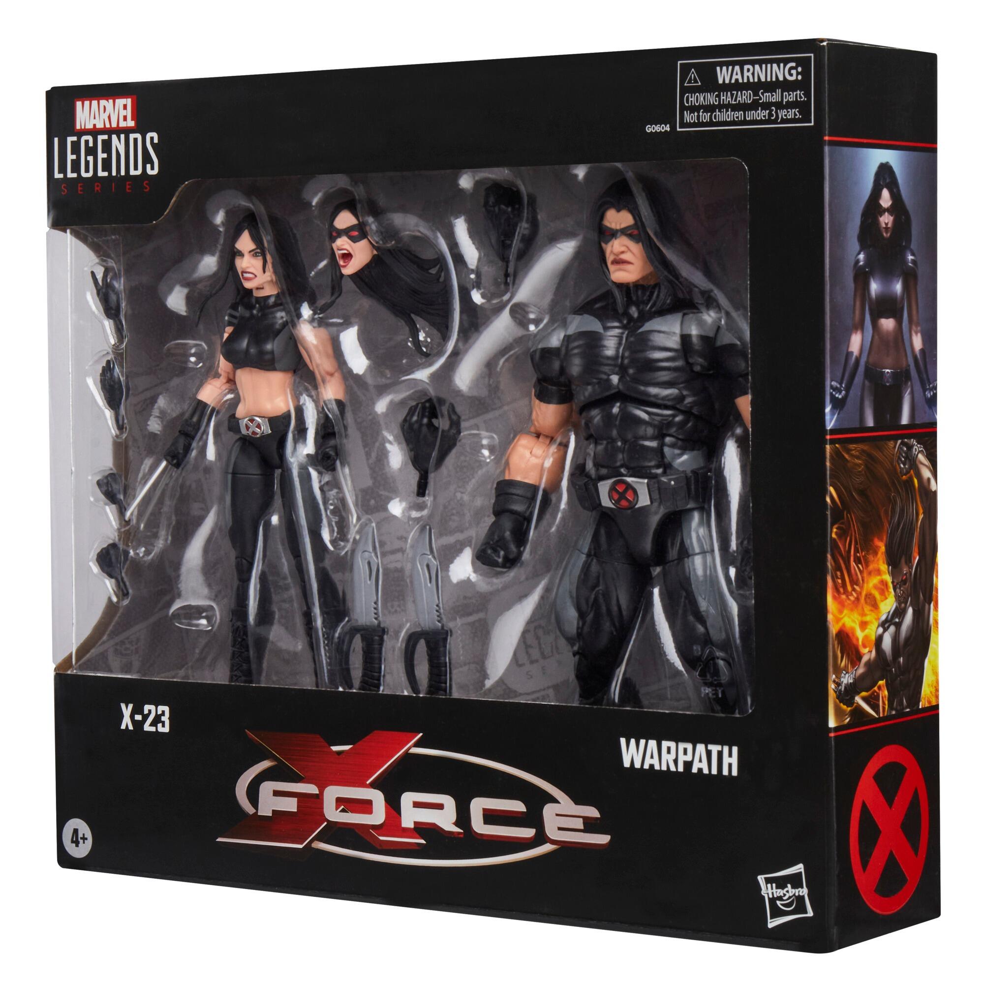Marvel Legends X-Force 6 Inch Scale Action Figure 2-Pack - X-23 & Warpath
