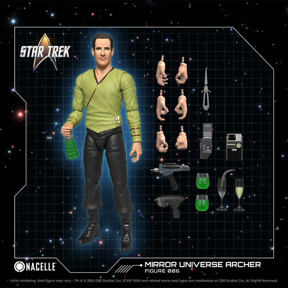 *PRE-ORDER Star Trek Action Figure Wave 1 - Mirror Universe Archer