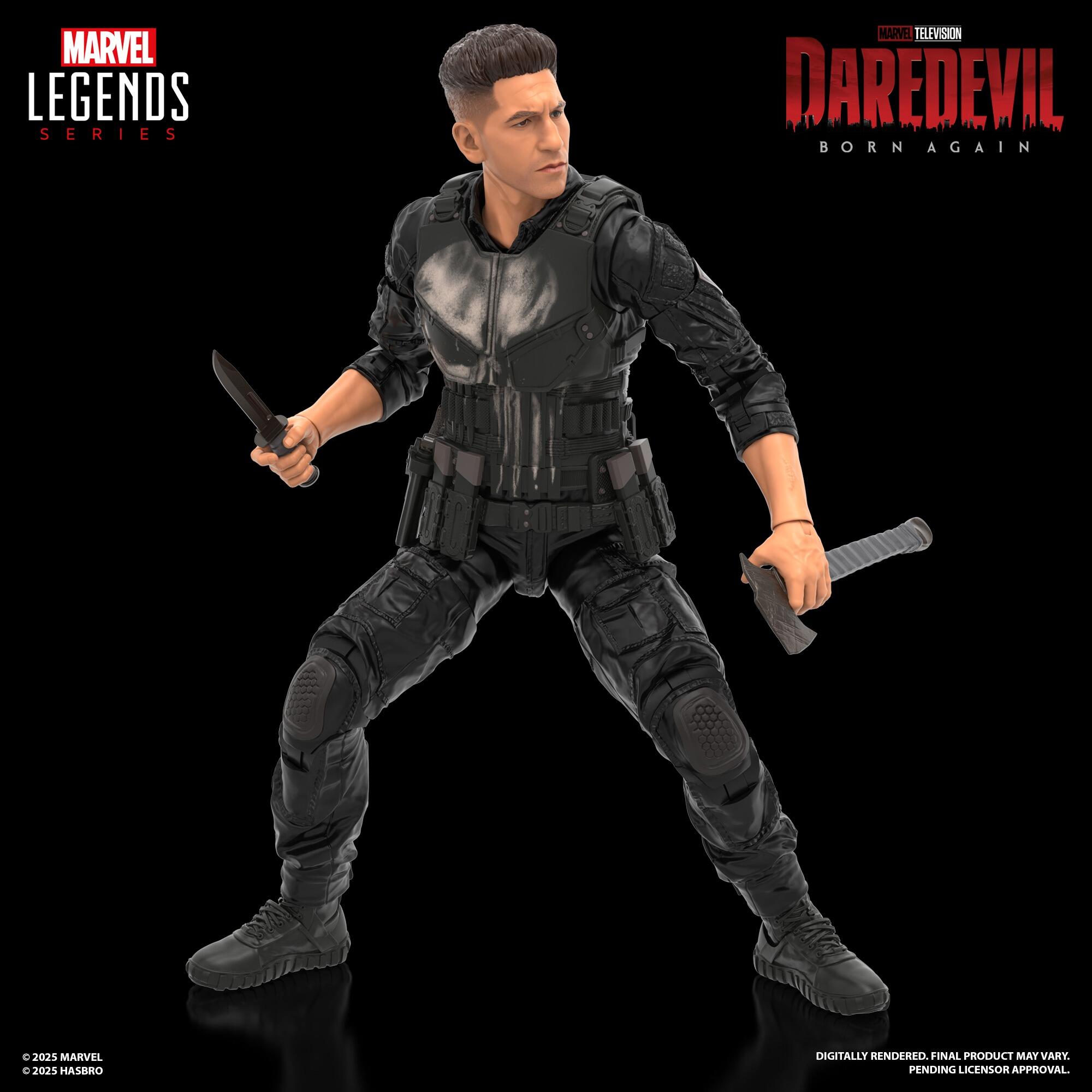 Marvel Legends 6 Inch Exclusive Action Figure - Punisher (Daredevil Born Again)