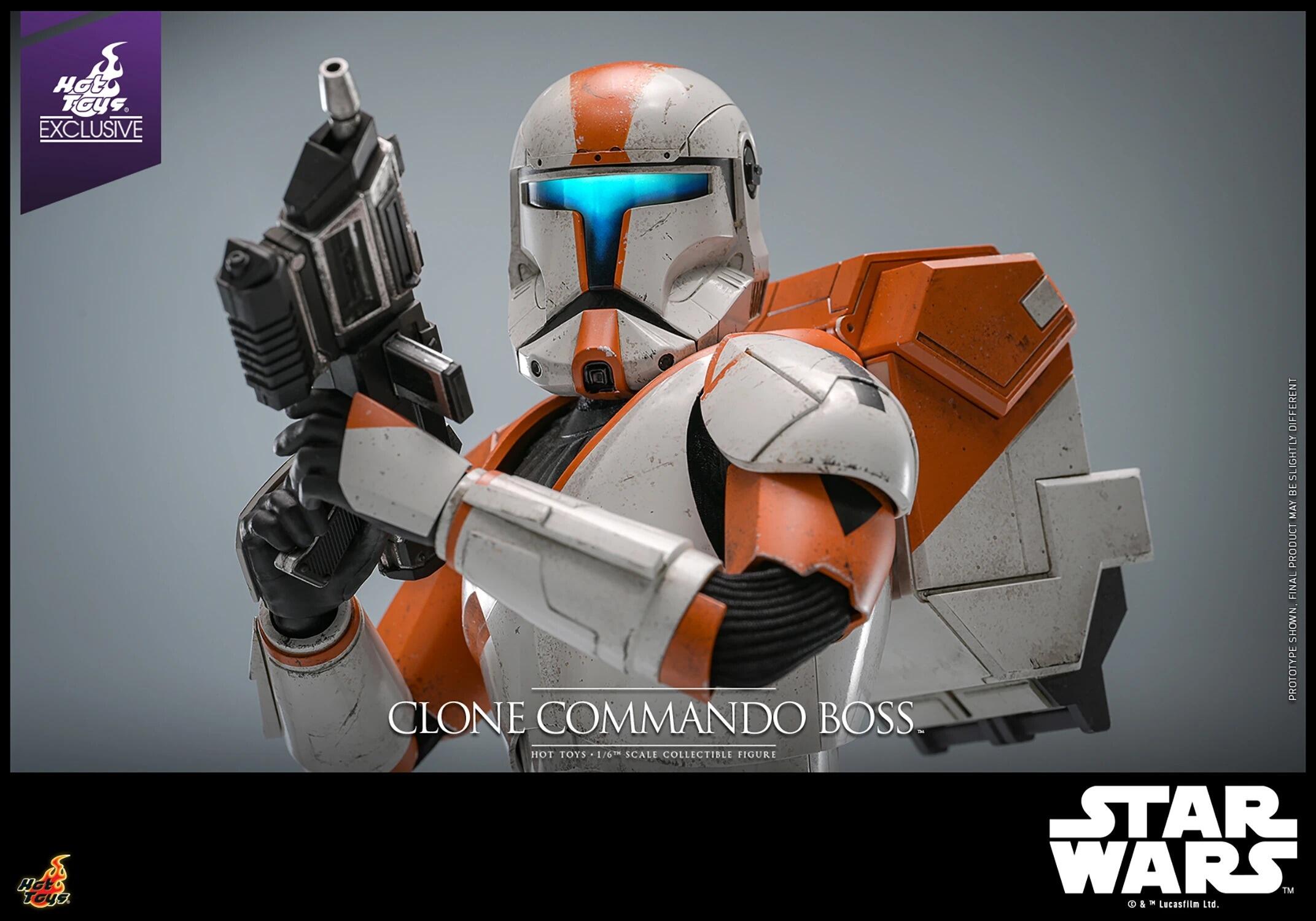 Clone Commando Boss - Star Wars Celebration 2025 Exclusive Hot Toys ...