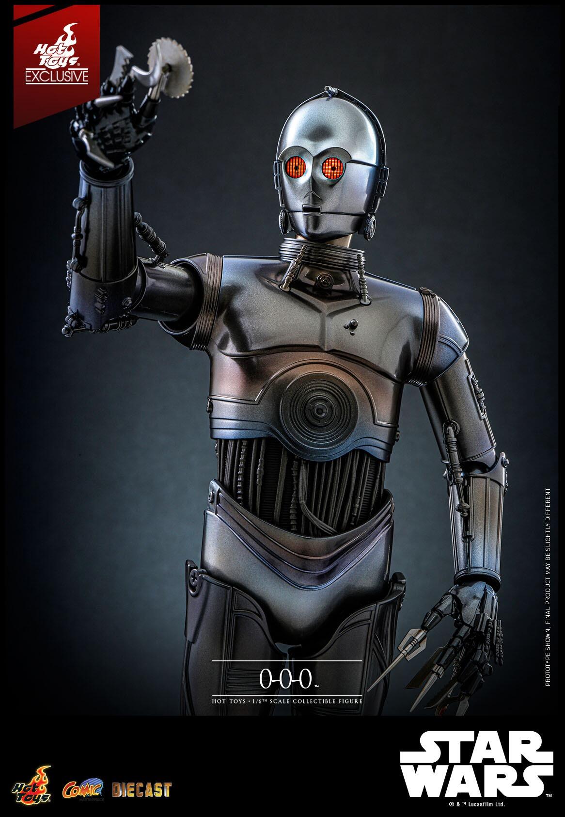0-0-0 (Triple Zero) - Star Wars Legends Hot Toys Exclusive Collectibles ...