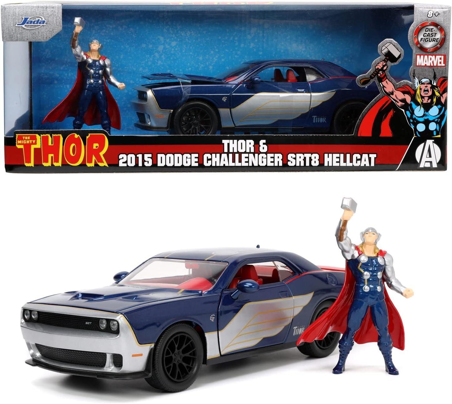 Thor: 2015 Dodge Challenger SRT Hellcat w/ Thor Hollywood Rides 1:24 ...
