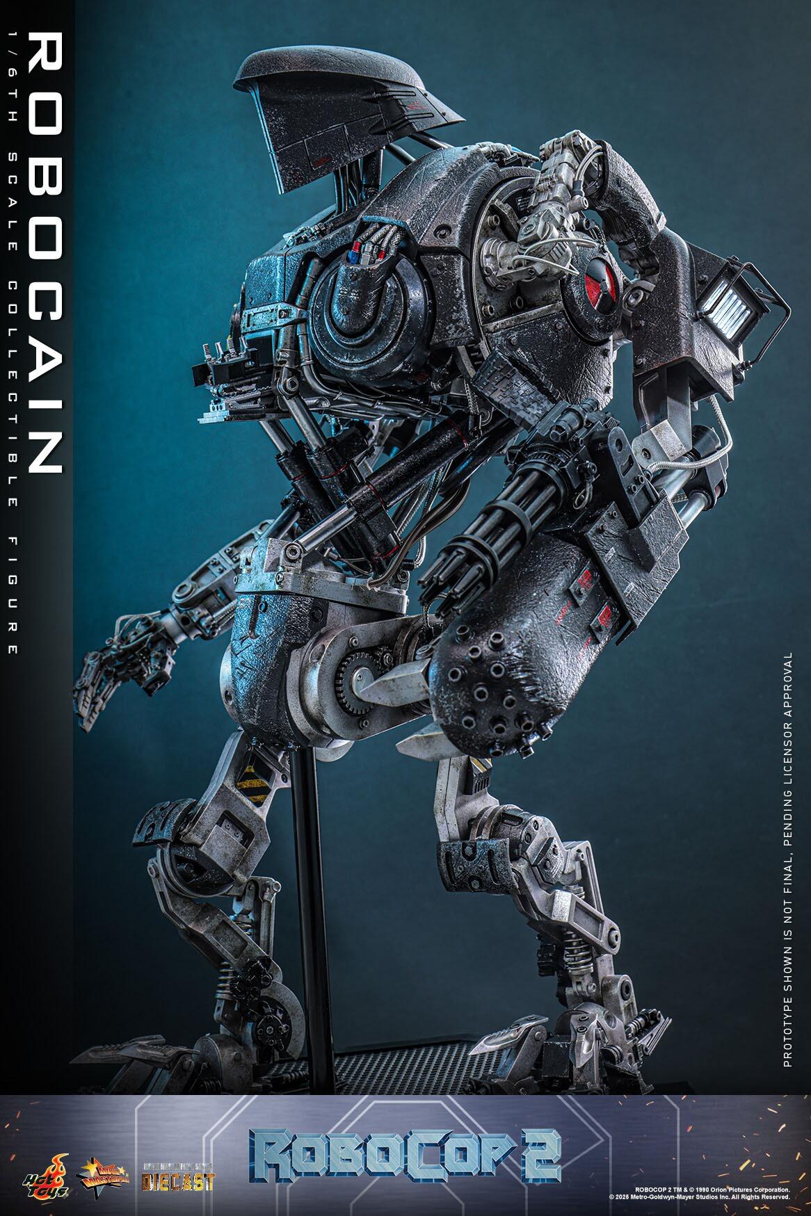 *PRE-ORDER Robocain - Robocop 2 Hot Toys Collectibles 1/6 Scale Action ...