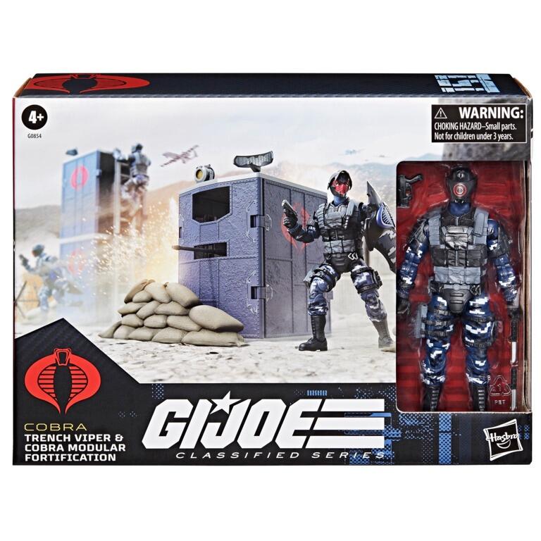 G.I. Joe Classified Series Action Figure - Trench Viper & Cobra Modular ...