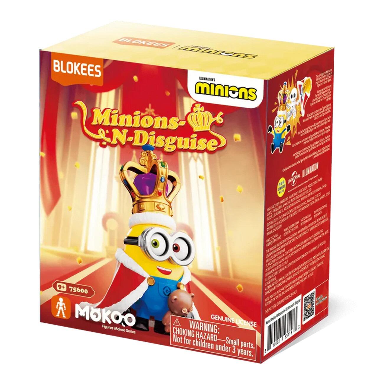 Minions Blokees Mokoo Series Action Figure Model Kit Wave 1 - Blind Box