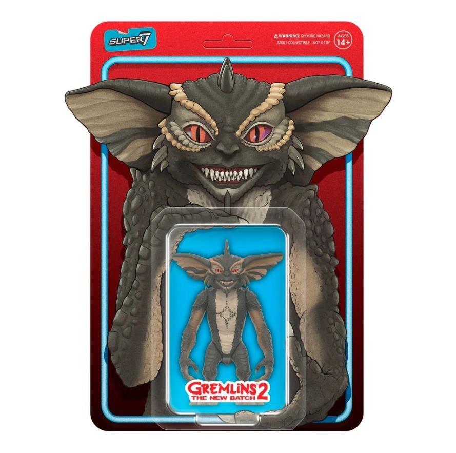 Gremlins ReAction Action Figures - Battle Ready Mohawk (Character Card)