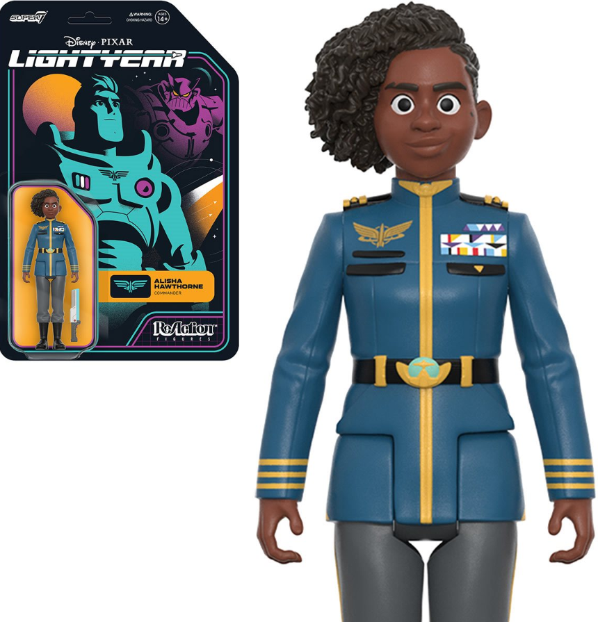 Lightyear Disney Pixar REACTION Action FIGURE - Alisha Hawthorne