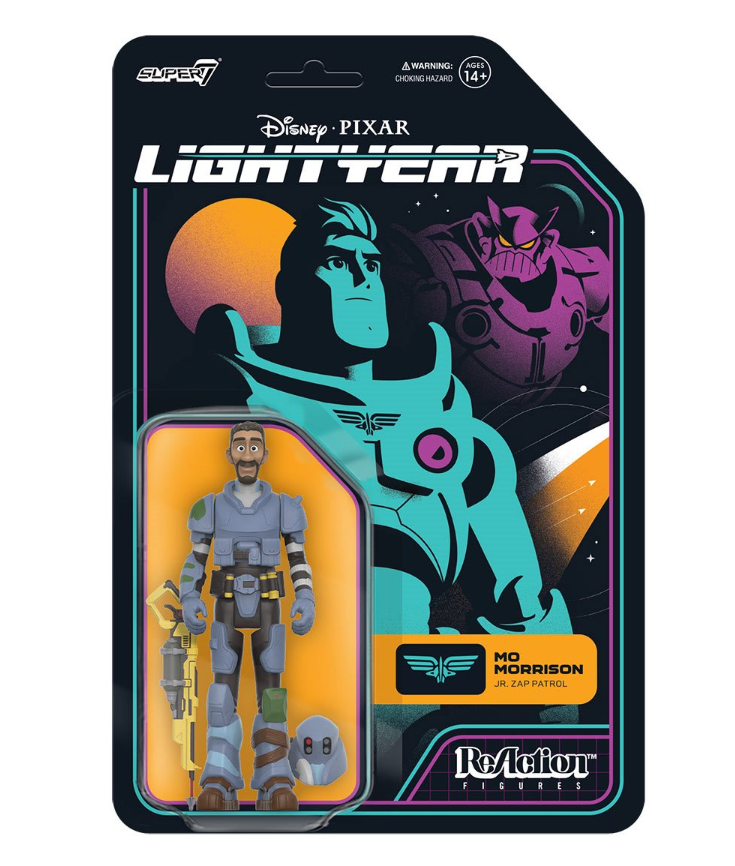 Lightyear Disney Pixar REACTION Action FIGURE - Mo Morrison
