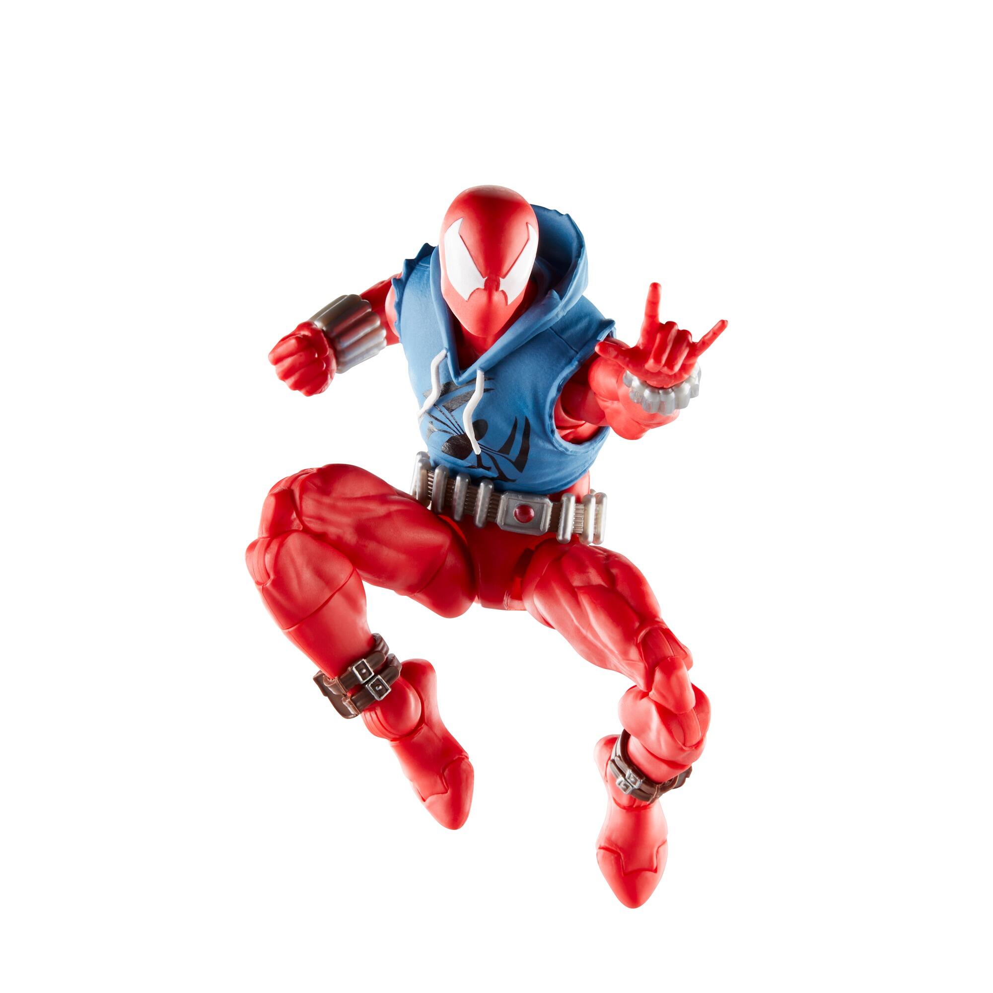 Marvel Legends 6 Inch Spider-Man Retro Action Figure Wave 4 - Scarlet ...