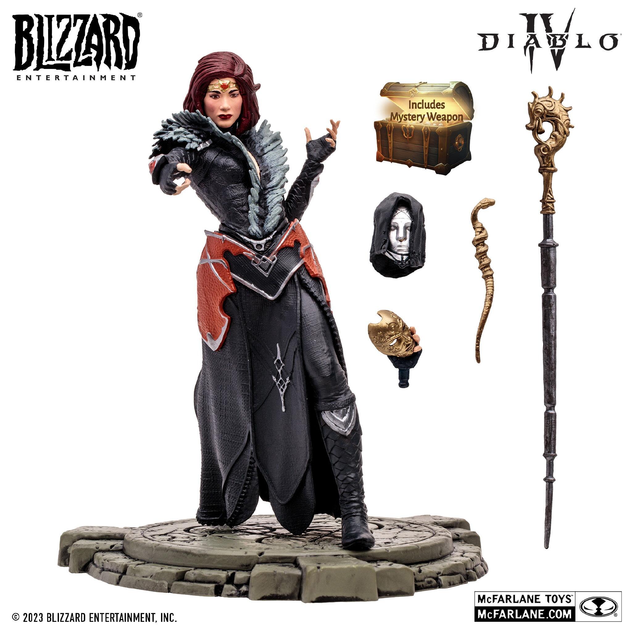 Diablo IV 6 Inch Scale Posed Figure Wave 1 - Ice Blades Sorceress (Epic)