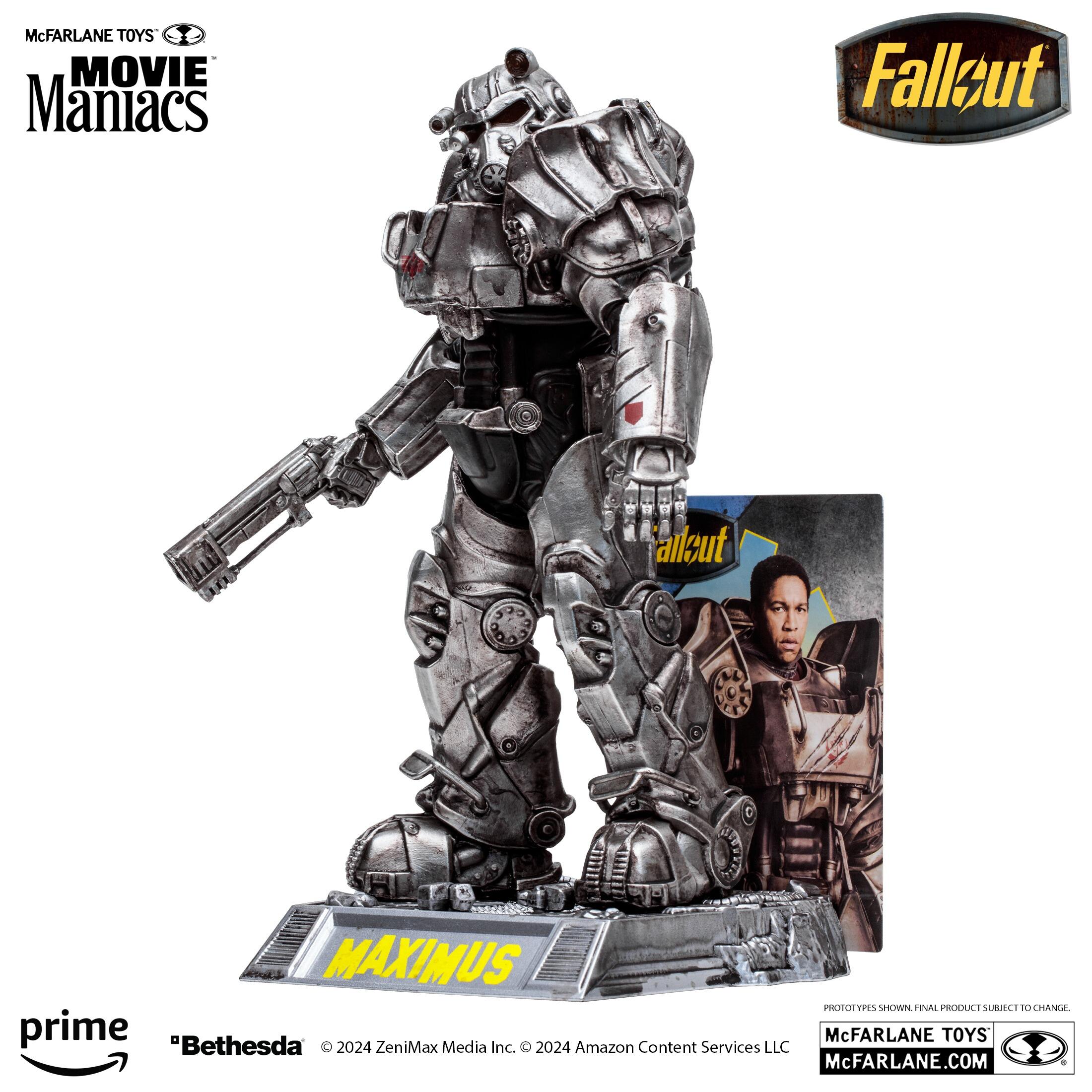 Fallout (Amazon Show) Movie Maniacs 6 Inch Posed Figure Wave 1 - Maximus