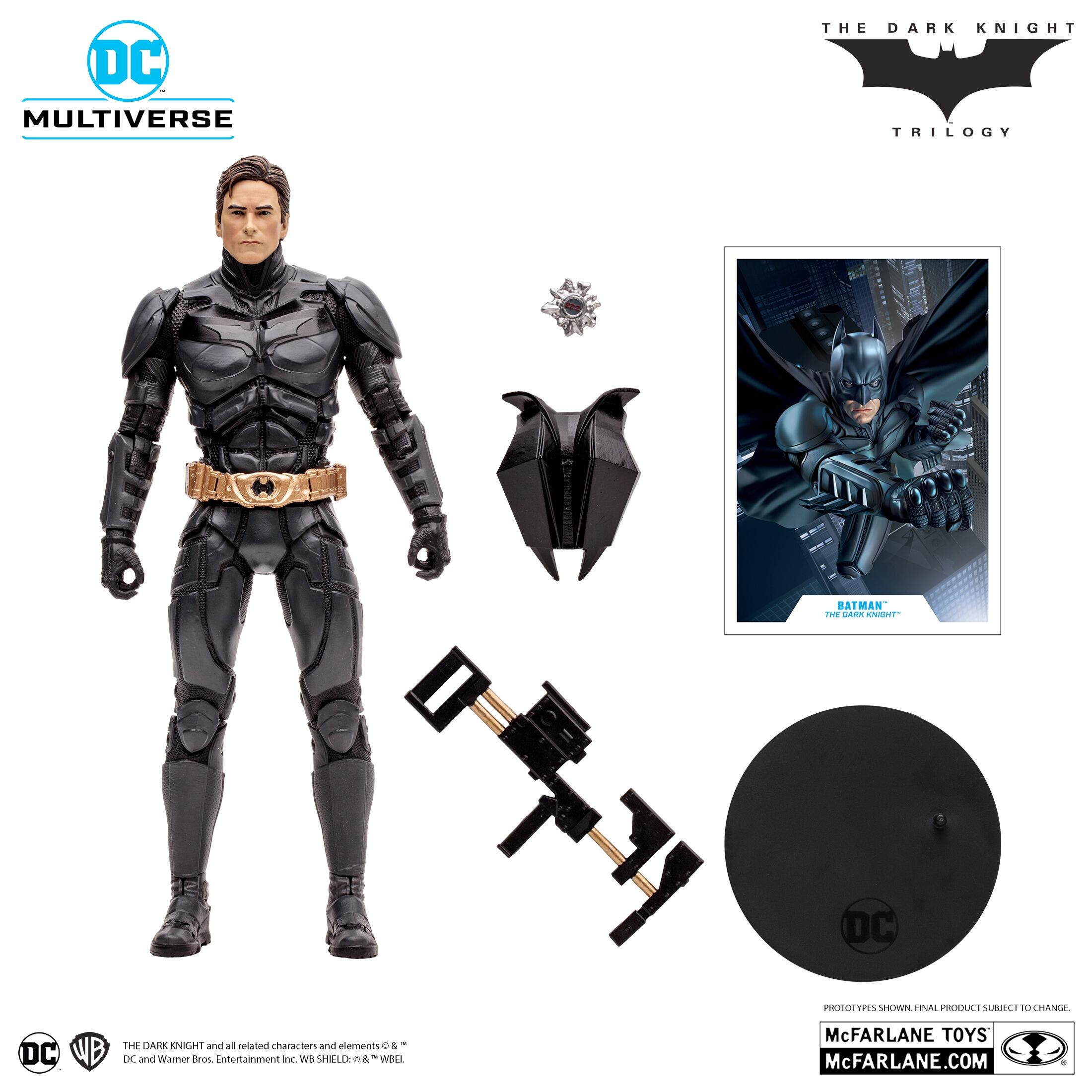 DC Multiverse 7 Inch Action Figure Batman Sky Dive The Dark Knight