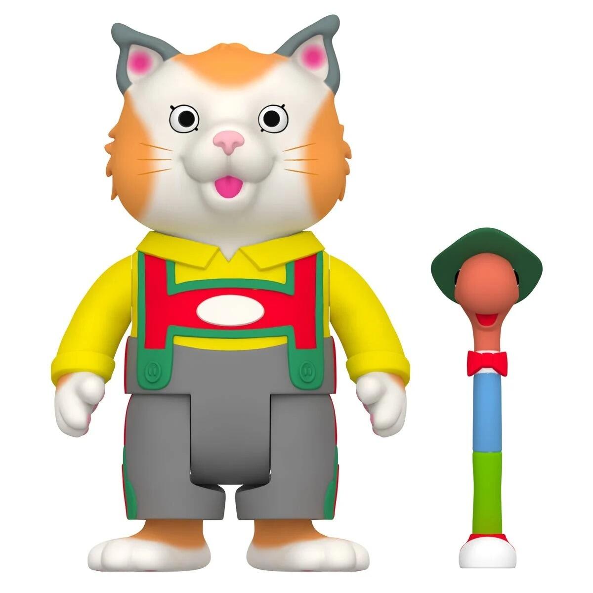 Richard Scarry Reaction Action Figure - Huckle Cat