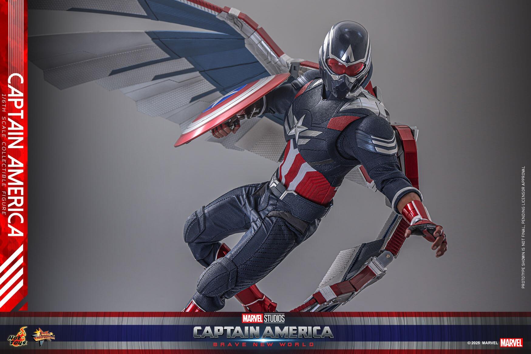 Captain America - Marvel Captain America: Brave New World Hot Toys ...