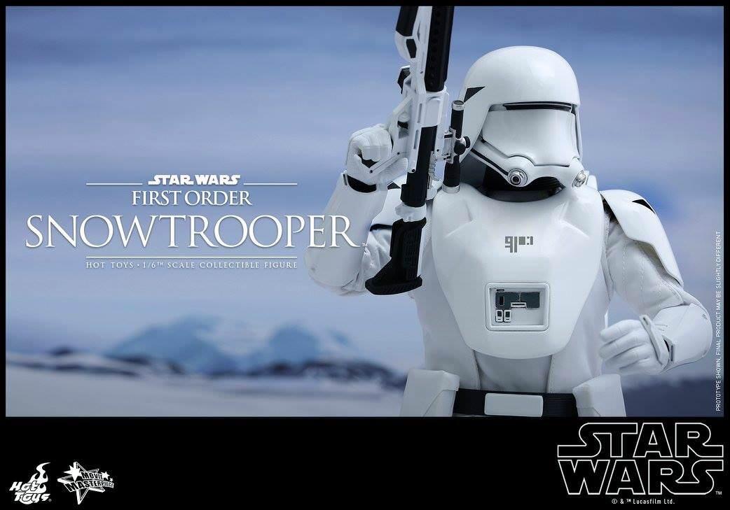 First Order Snowtrooper - Star Wars: The Force Awakens Hot Toys ...