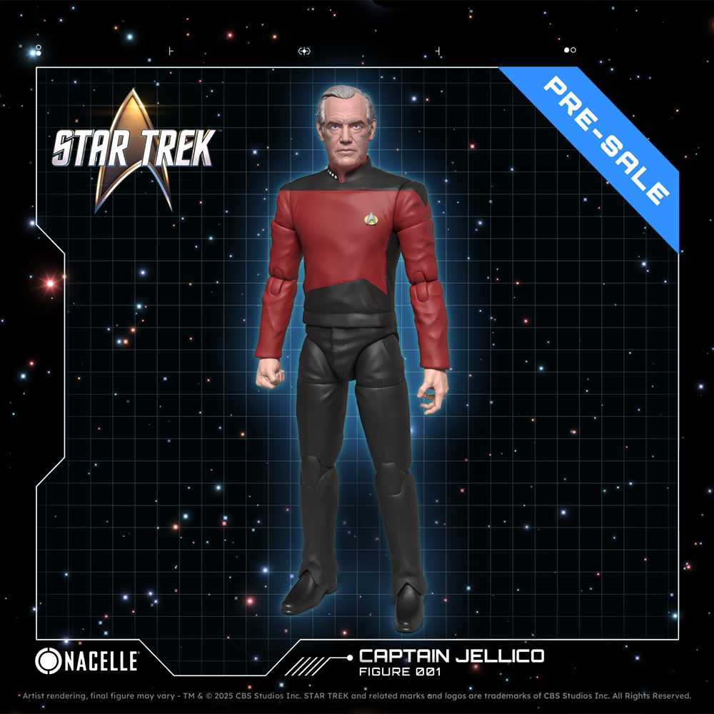 *PRE-ORDER Star Trek Action Figure Wave 1 - Captain Jellico
