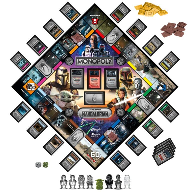 Monopoly Board Game - Star Wars The Mandalorian