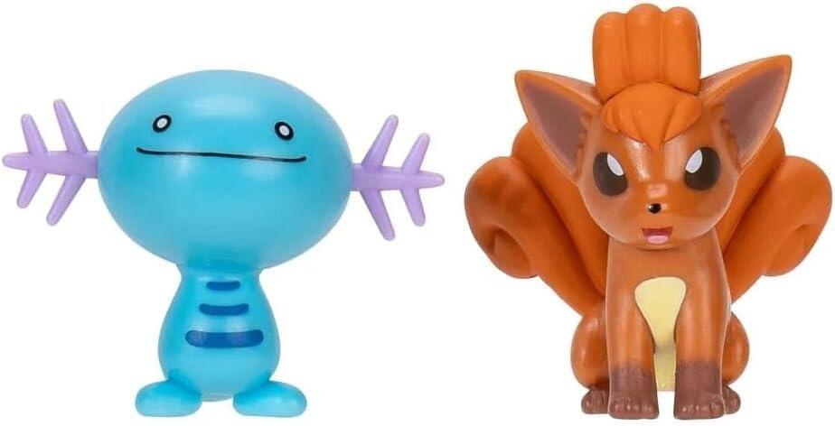 Pokémon Core Battle Figure 2 Pack Feature Figure W18 - Wooper & Vulpix
