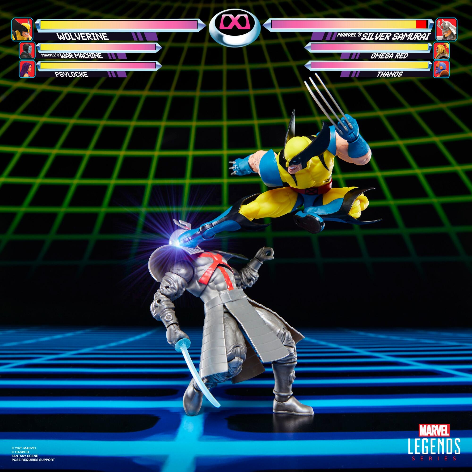 Marvel Legends Gamerverse 6 Inch Action Figure 2-Pack - Wolverine vs ...