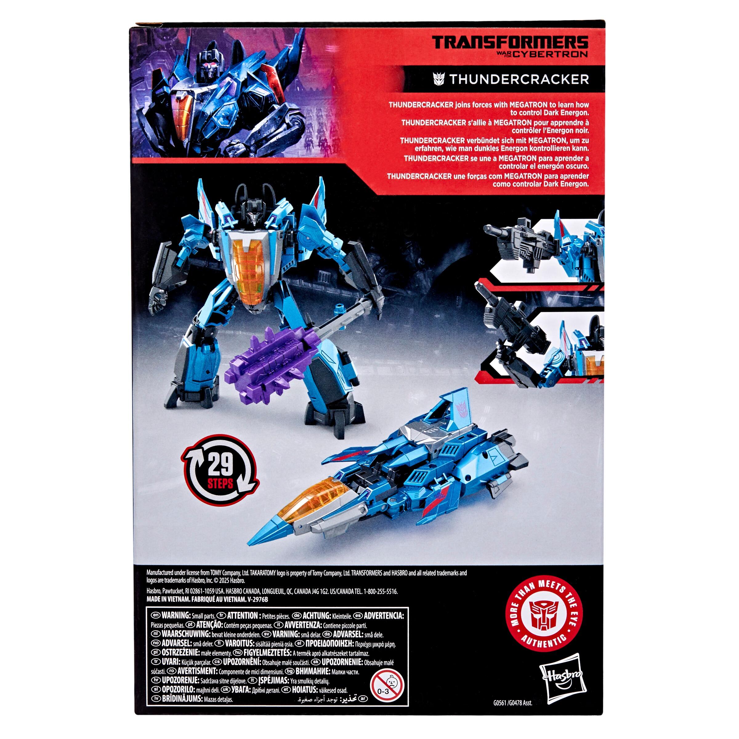 Transformers Studio Series Voyager Class Action Figure - Thundercracker ...