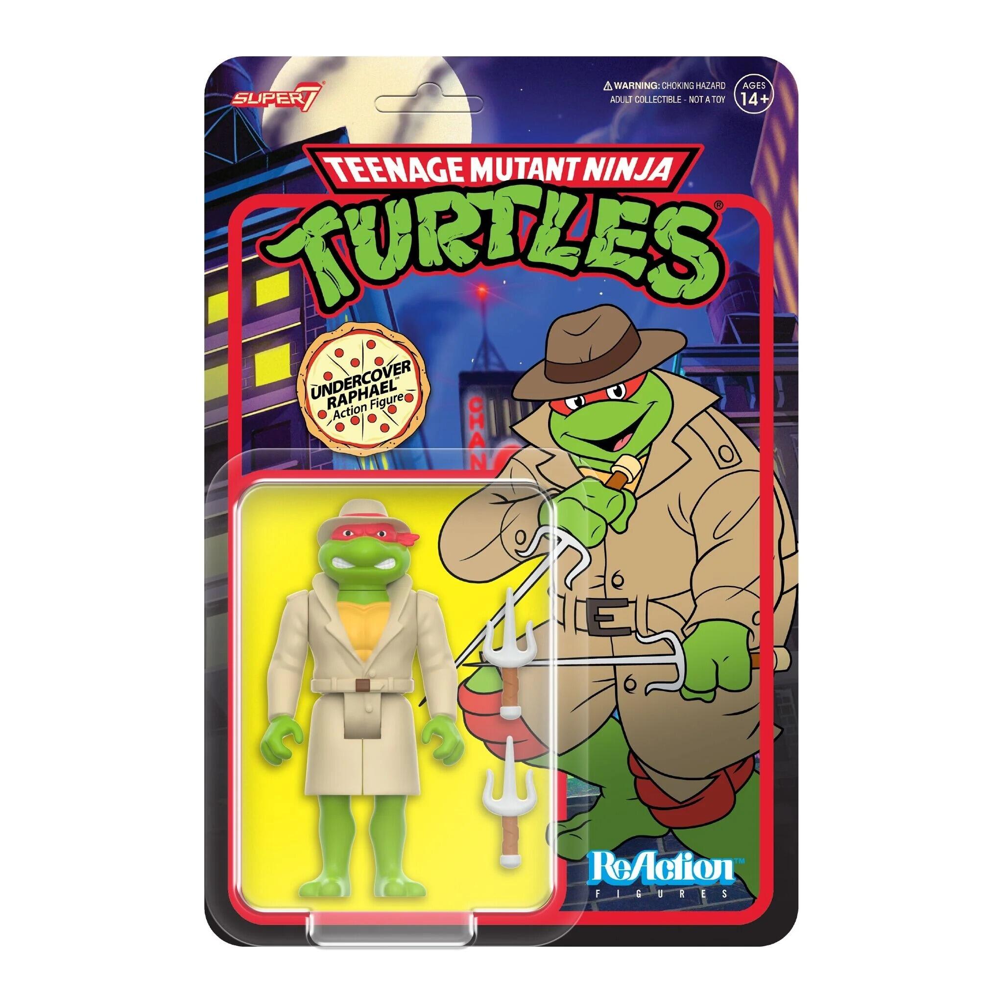 Teenage Mutant Ninja Turtles ReAction Action Figure Wave 8 - Undercover ...