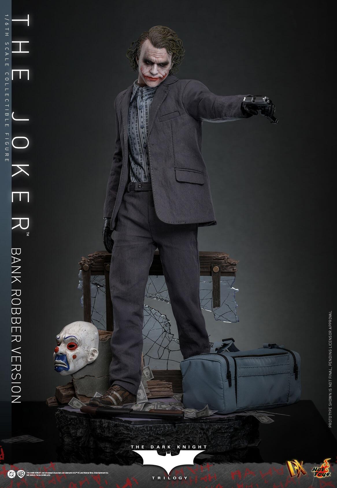 *PRE-ORDER The Joker (Bank Robber) - Batman The Dark Knight Hot Toys ...