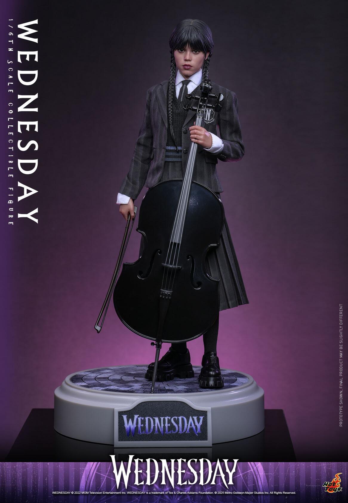 Wednesday Addams - Wednesday Hot Toys Collectibles 1/6 Scale Action Figure