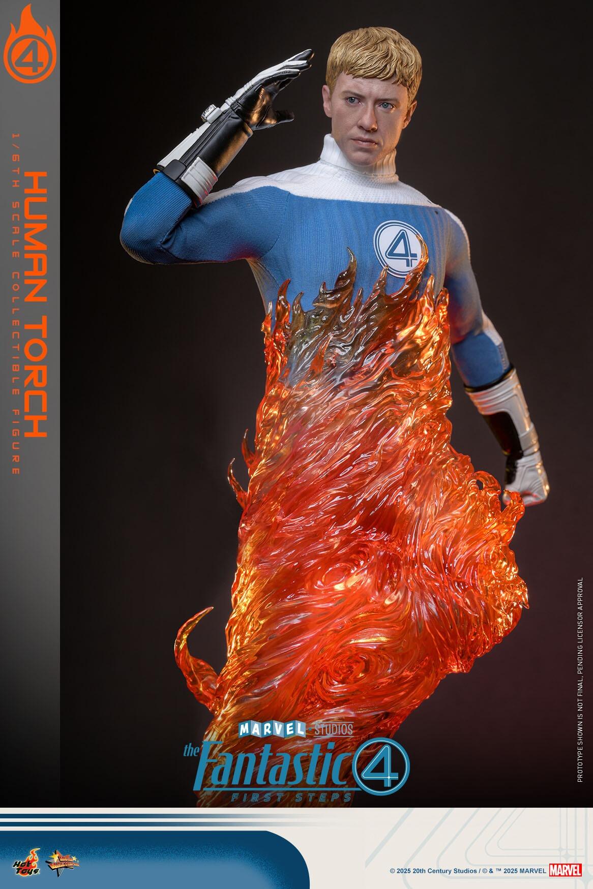 *PRE-ORDER Human Torch - Fantastic Four: First Steps Marvel Hot Toys ...