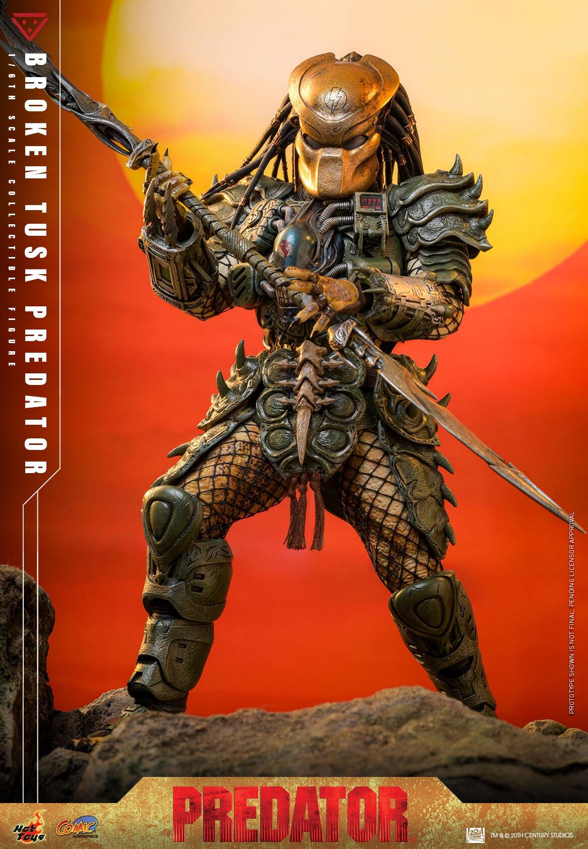 *PRE-ORDER Broken Tusk Predator - Aliens V Predator Hot Toys ...